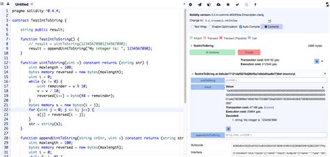 Contract Development Solidity Concatenate Uint Into A String