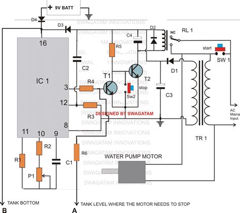 Automatic Water Level Controller Block Diagram At Zac Ayers Blog