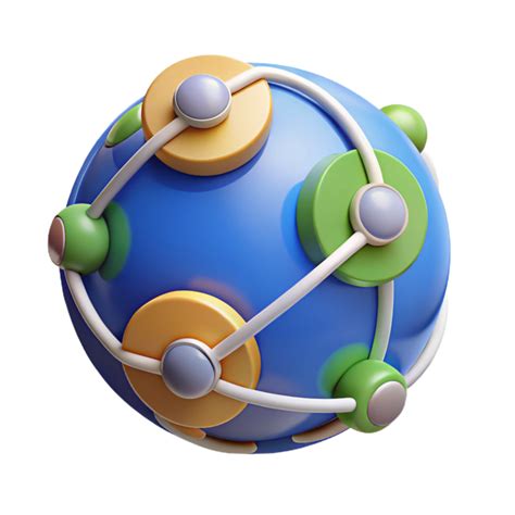 Wonderful Creative Global Network Connection Abstract 3d Sphere Detailed 56764969 Png