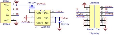 苹果手机数据线电路图 苹果手机数据线图片 苹果手机数据线 大山谷图库
