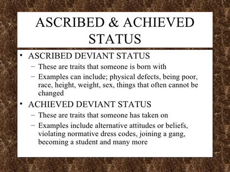 Sociology Of Deviance