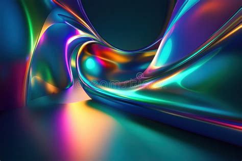 Exploring Colorful 3d Sound Waves In An Abstract Music Inspired Design With Dynamic Curves And