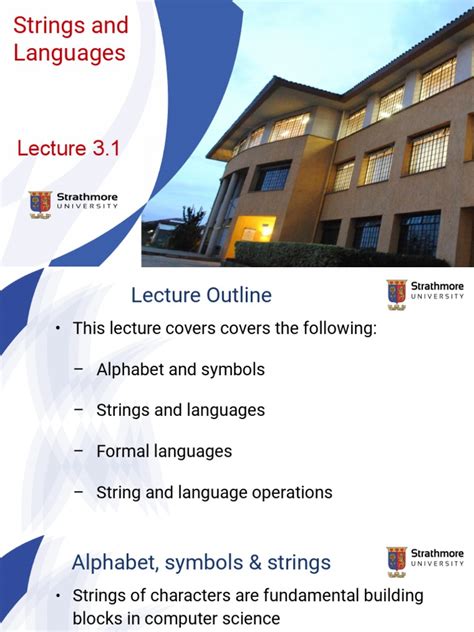 Lecture 31 Pdf String Computer Science Mathematical Logic