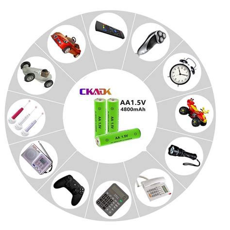 1 20pcs 15 V Aa Batterij 4800mah Oplaadbare Batte Grandado