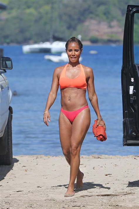 Jada Pinkett Smith In Bikini At A Beach In Hawaii 07292015 Hawtcelebs