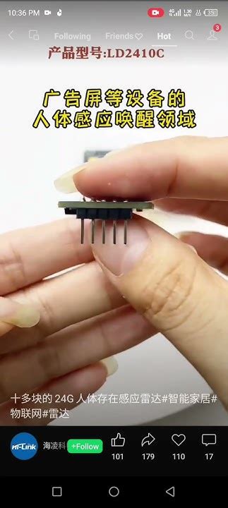 Ld2410 Sensor Sensor 24ghz Electronic Youtube