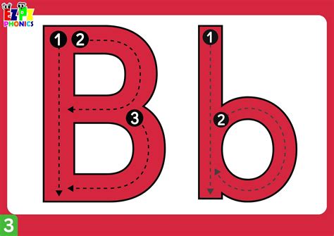 Letter Bb Words Phonics Flashcards With Images And Words Free Printable Pdf Or View Online For
