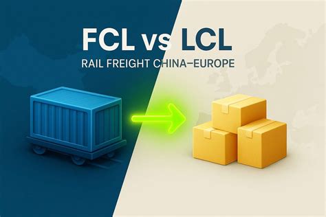 Vận Chuyển Hàng Hóa đường Sắt Fcl Hoặc Lcl Từ Trung Quốc đến Châu Âu