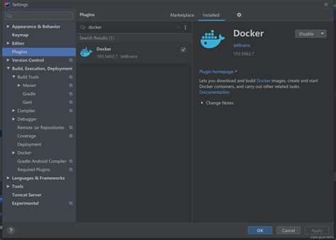 Idea使用docker插件技巧idea Docker插件 Csdn博客