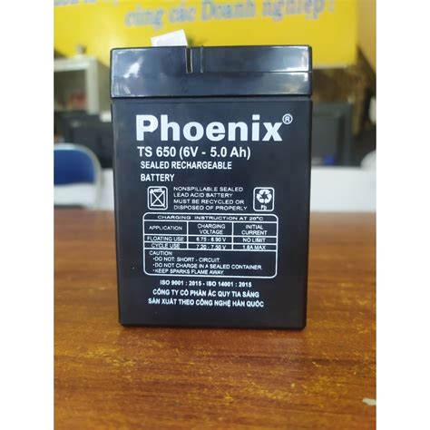 PIN SẠC 6V 5AH TPS TPS C TPS HC TPS HW T3 DH Shopee Việt Nam