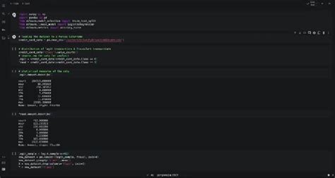 Sumukha S Hebbar On Linkedin Completed My 2nd Task Credit Card Fraud
