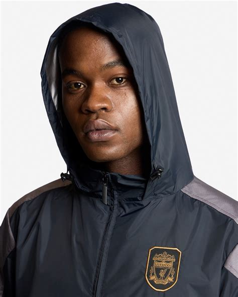 Lfc Mens Istanbul 2005 Windbreaker Grey