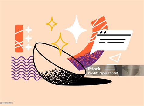 기하 도형 구성 기하학적 모양 도형 추상 인터페이스 요소가 있는 반구 온라인 채팅에서 메시지 메일 알림 커뮤니케이션 개념 평평한 고립 된 벡터 그림 Brand Name