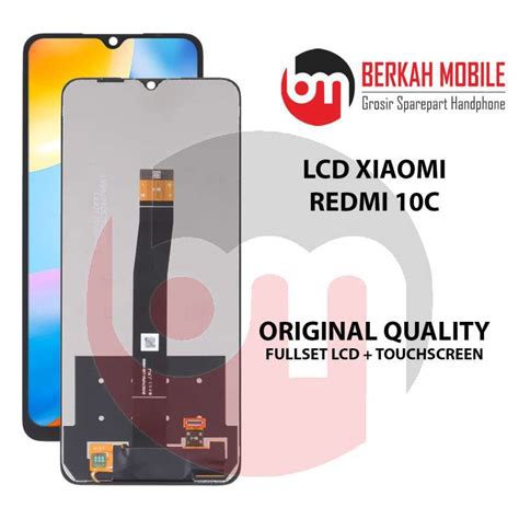 Jual Lcd Xiaomi Redmi 10c Lengkap Original Fullset Touchscreen Garansi Packing Bubble Di