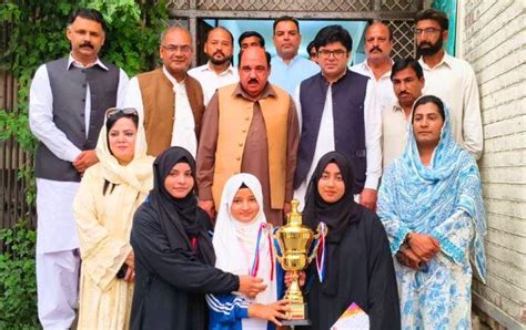 Gujar Khan Pride Of Gujar Khan Government Girls College Table Tennis Team Secures First
