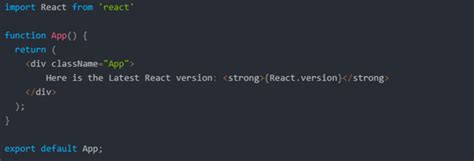 How To Check React Version