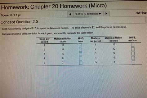 Solved Homework Chapter 20 Homework Micro Score 0 Of 1
