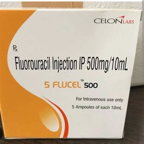 Celon Labs 5 Fluorouracil Injection 500 Mg At ₹ 100 Vial In Nagpur Id 2850315834548