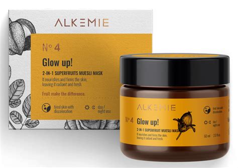 Alkmie Glow Up 2w1 Peeling Maska Z Superowocami 60ml Drogeria
