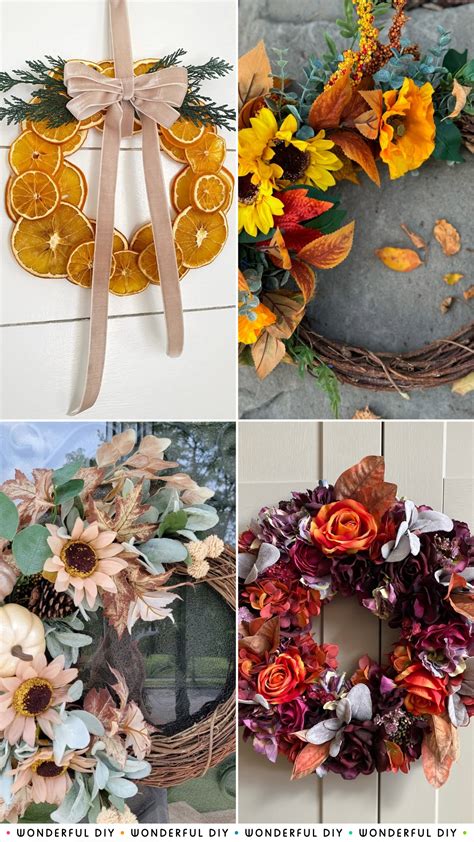 15 High Impact Diy Fall Wreaths That Will Blow Your Guests Away