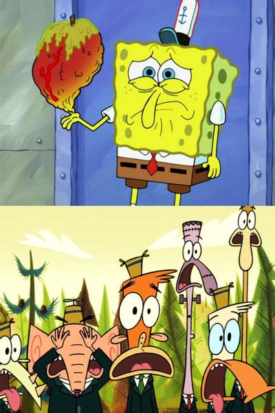 The Bean Scouts Reaction To Spongebob Splinter By Luxojr888 On Deviantart