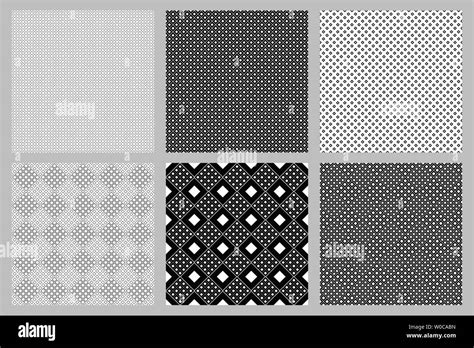 Seamless Geometrical Diagonal Square Pattern Background Collection Abstract Vector Designs