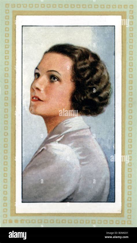 Bertha Willmott Uk Singer And Radio Celebrity In 20s And 30s Stock