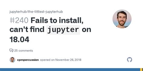 fails to install can t find `jupyter` on 18 04 · issue 240