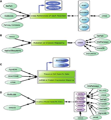 Existing And Proposed Cross Referencing Of Pathway Information The