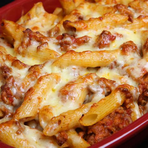 Baked Rigatoni With Meatballs