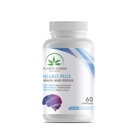 Neuro Plus Brain And Focus Planta Verde