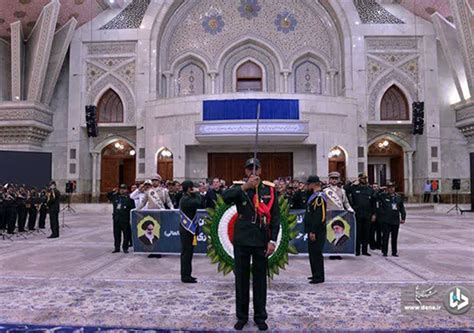 تجدید میثاق فرمانده و پرسنل قرارگاه شهید فهمیده با آرمان های حضرت امام خمینی ره