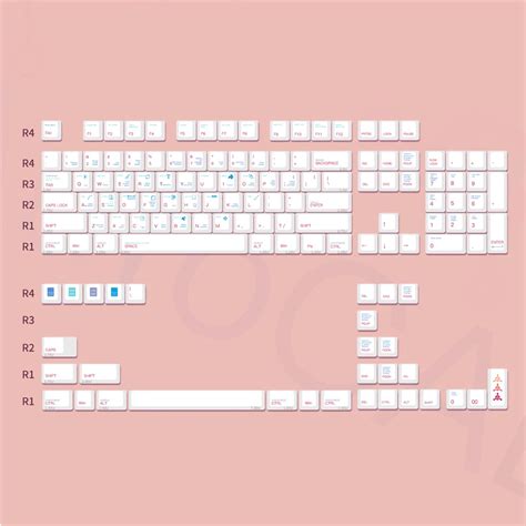 LOOP CAD Shortcut Key Hotkey Set Cherry Profile Dye Sub Keycap Set Thi KPrepublic