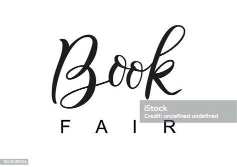 검은색 흰색 배경에 고립 된도 서 박람회의 현대 서 예 글자 0명에 대한 스톡 벡터 아트 및 기타 이미지 0명 Literary Festival 검은색 Istock