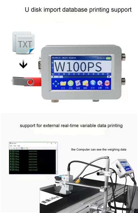 Inkjet Coder Code Inkjet Date Coder Low Cost High Resolution Industrial