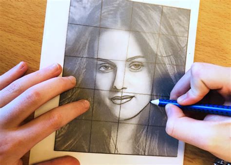 How To Draw Portrait Using Grid