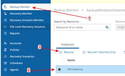 recovery fails with enhanced networking with the elastic network