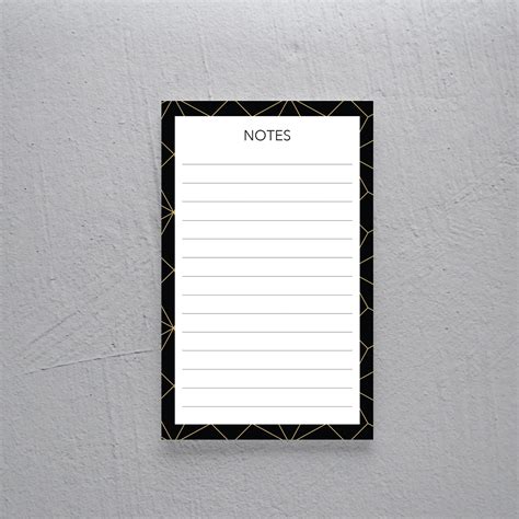Geo Abstract Notepad 5x8 Colibri Paper Co Geo Abstract Notepad 5x8 Colibri Paper Co