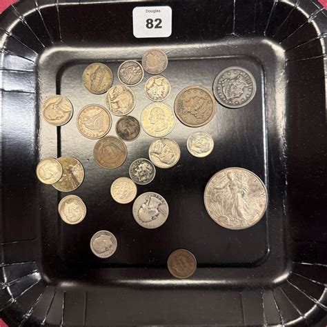 Lot 082 Asst Us Coins Incl 1 Oz Silver Douglas Auctioneers