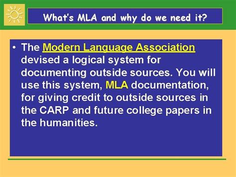 MLA Format Intext Citations Works Cited Whats MLA