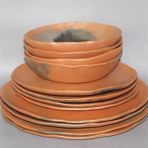 Rustic Dinnerware Etsy