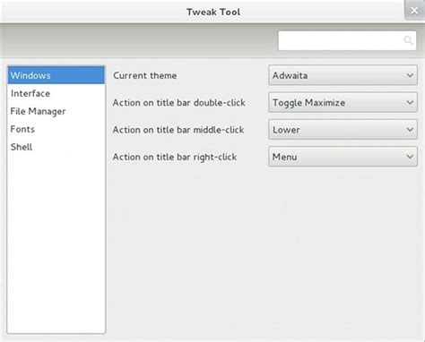 Configure Your Gnome Desktop With Gnome Tweak Tool
