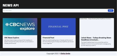 Elisha Smile On Linkedin Reactjs Newsapi Fakestoreapi Apifetch