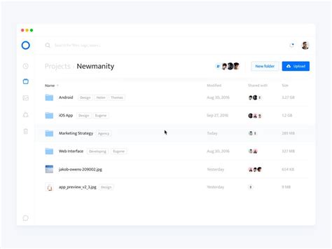 File Storage Thing 1 Ideas