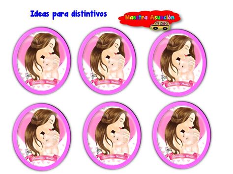 Distintivos O Insignias Para El Día De Las Madres