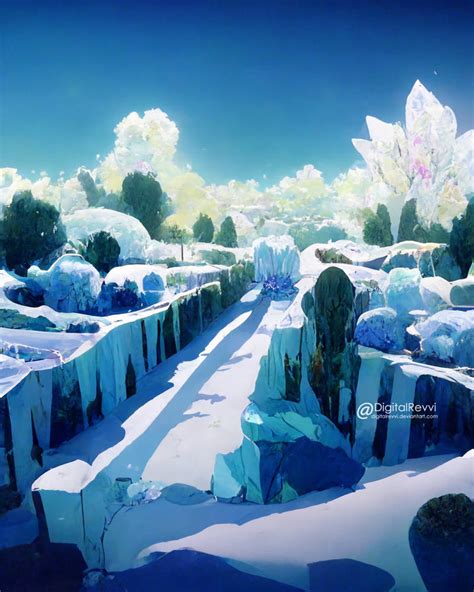 Ice Path To Winterland By Digitalrevvi On Deviantart