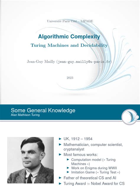 02turingdecidability Pdf Computational Complexity Theory