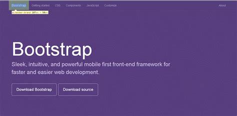 Css What Is Significance Of Navbar Brand Class In Bootstrap 3 Stack Overflow