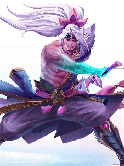 League Of Legends Lol Spirit Blossom Yasuo 4k Háttérkép Letöltése