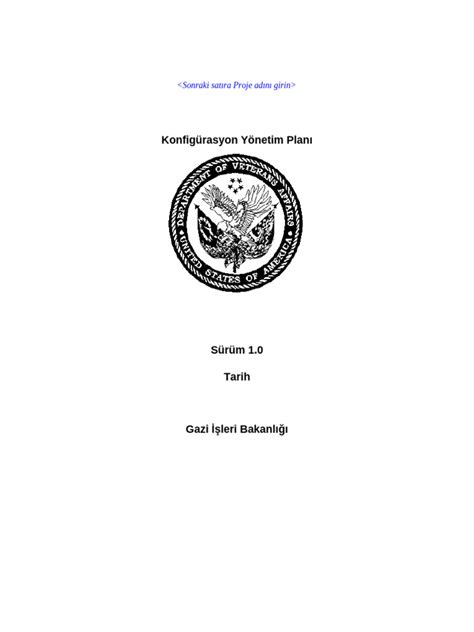 Configuration Management Plan Template Pdf